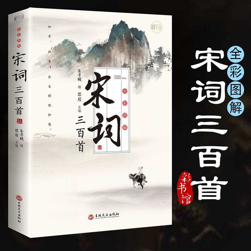 【全彩加厚本】宋词三百首大全集 赏析全解原文译文注释中国古诗词点评注释纳兰词论语诗经楚辞鉴赏辞典