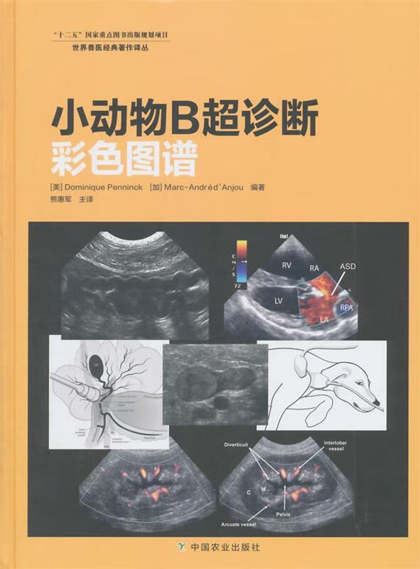 小动物B超诊断彩色图谱
