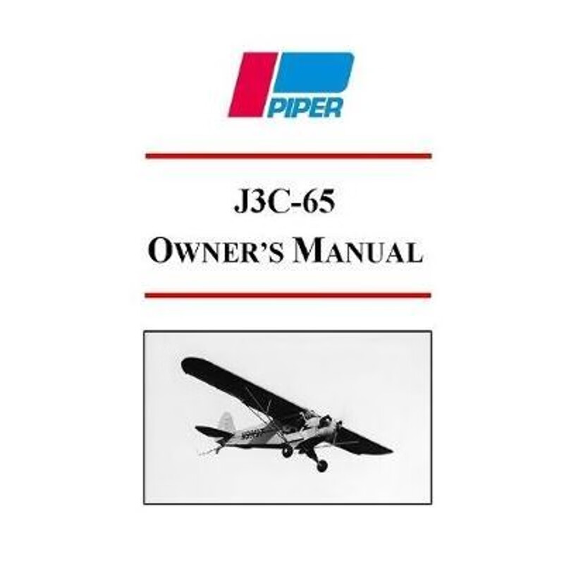 Piper J3C-65 Owner's Manual