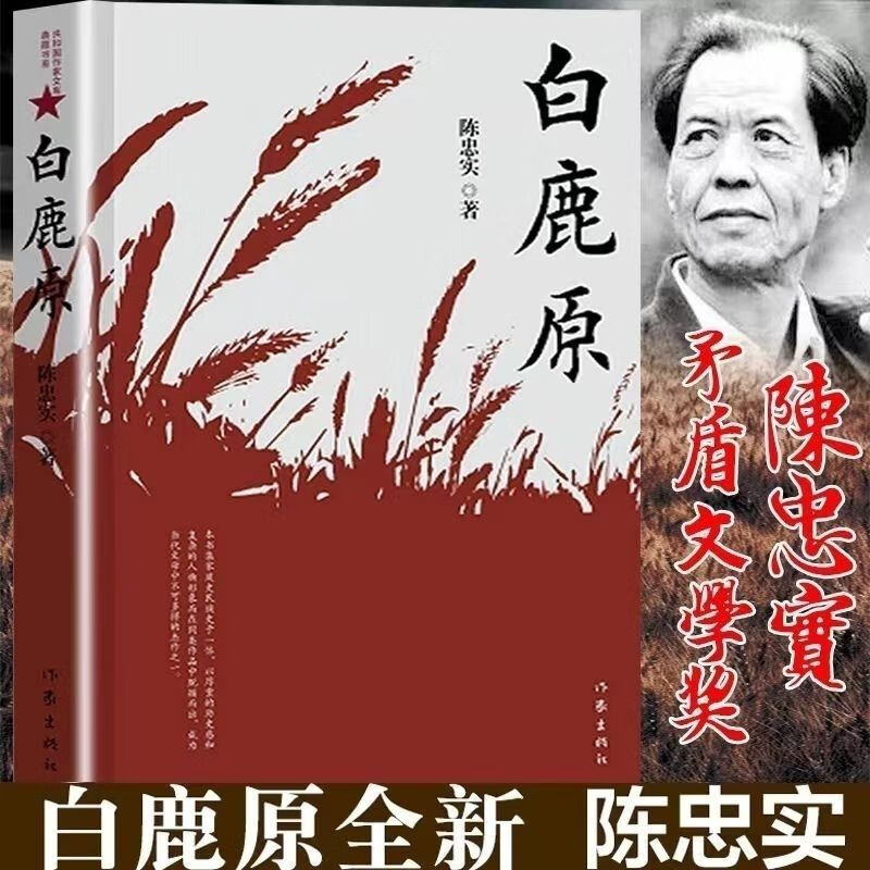 白鹿原无删减完整版陈忠实茅盾文学电视剧当代青春文学小说书 白鹿原（无删减）