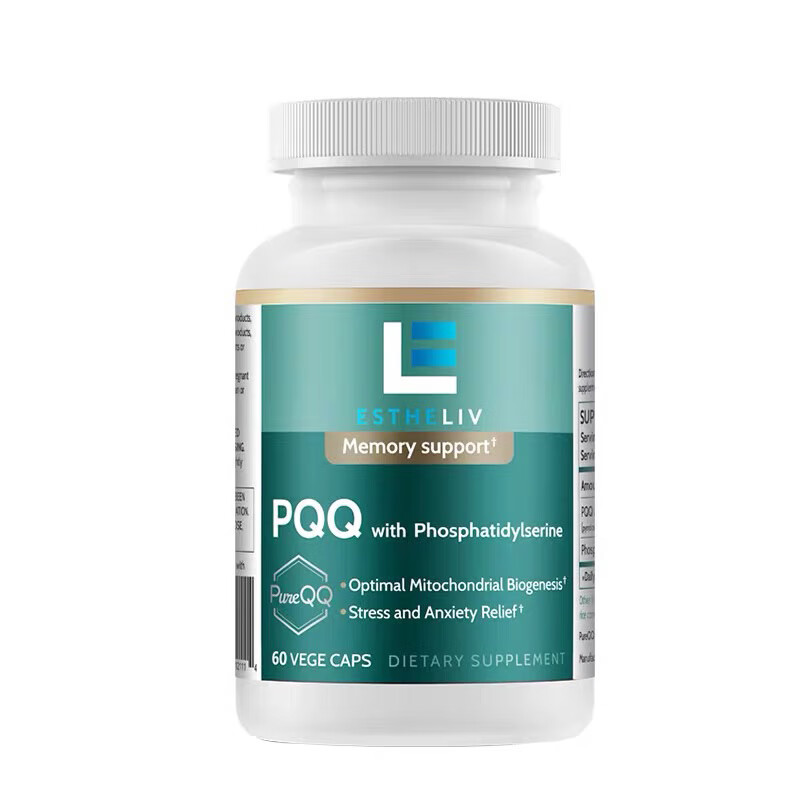 Estheliv研生之力大脑营养素1瓶装pqq Ps磷脂酰丝氨酸改善记忆改善睡眠中老年人成年人全家营养补充 京东商城【降价监控 价格走势 历史