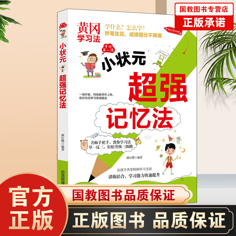 小状元一超强记忆法提升脑力记忆家庭教育掌握高效学习方法提高学习成绩