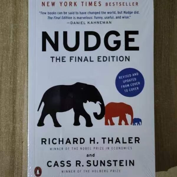 助推 英文版 Nudge 如何做出有关健康财富与幸福的决策 英文原版