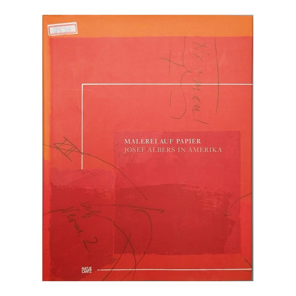 纸上绘画：约瑟夫·阿尔伯斯在美国（Malerei auf Papier）德语进口原版书绘画类