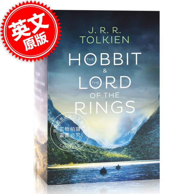 现货 霍比特人 指环王魔戒4本套装 英文原版小说 The Hobbit and The L