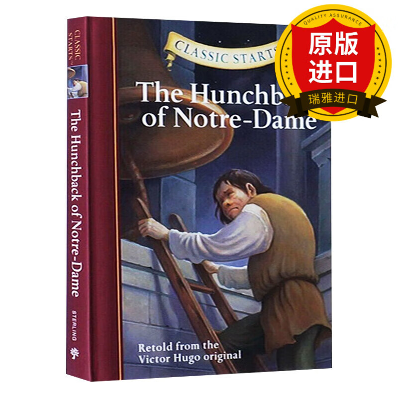 英文原版 开始读经典 巴黎圣母院 Classic Starts The Hunchback of Notre Dame 小说 儿童文学经典名著 进口原版英语书籍 精装