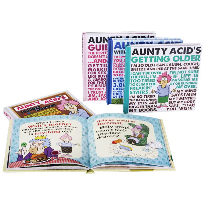 Aunty Acid 酸酸阿姨的有趣指南 精装5册