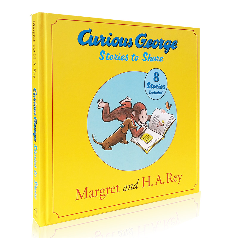 进口英文原版 Curious George Stories to Share 好奇的乔治分享故事[英