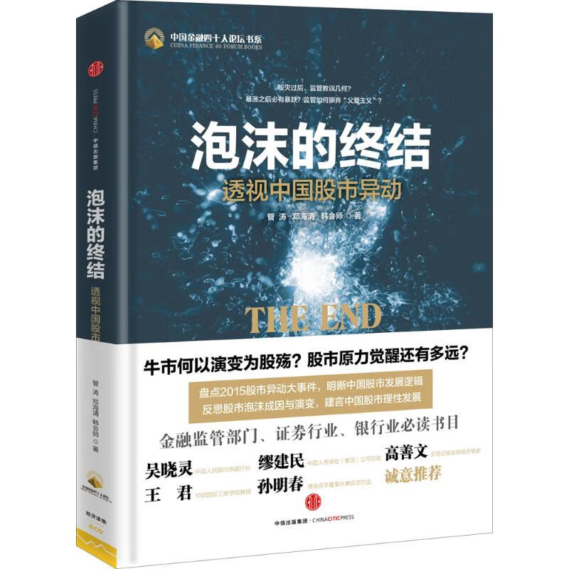 泡沫的终结 管涛 等  书籍