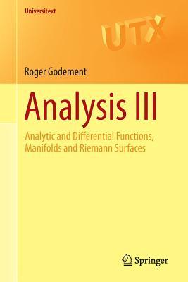 现货Analysis III: Analytic and Differential Function