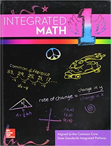 Integrated Math, Course 1, Student Edition