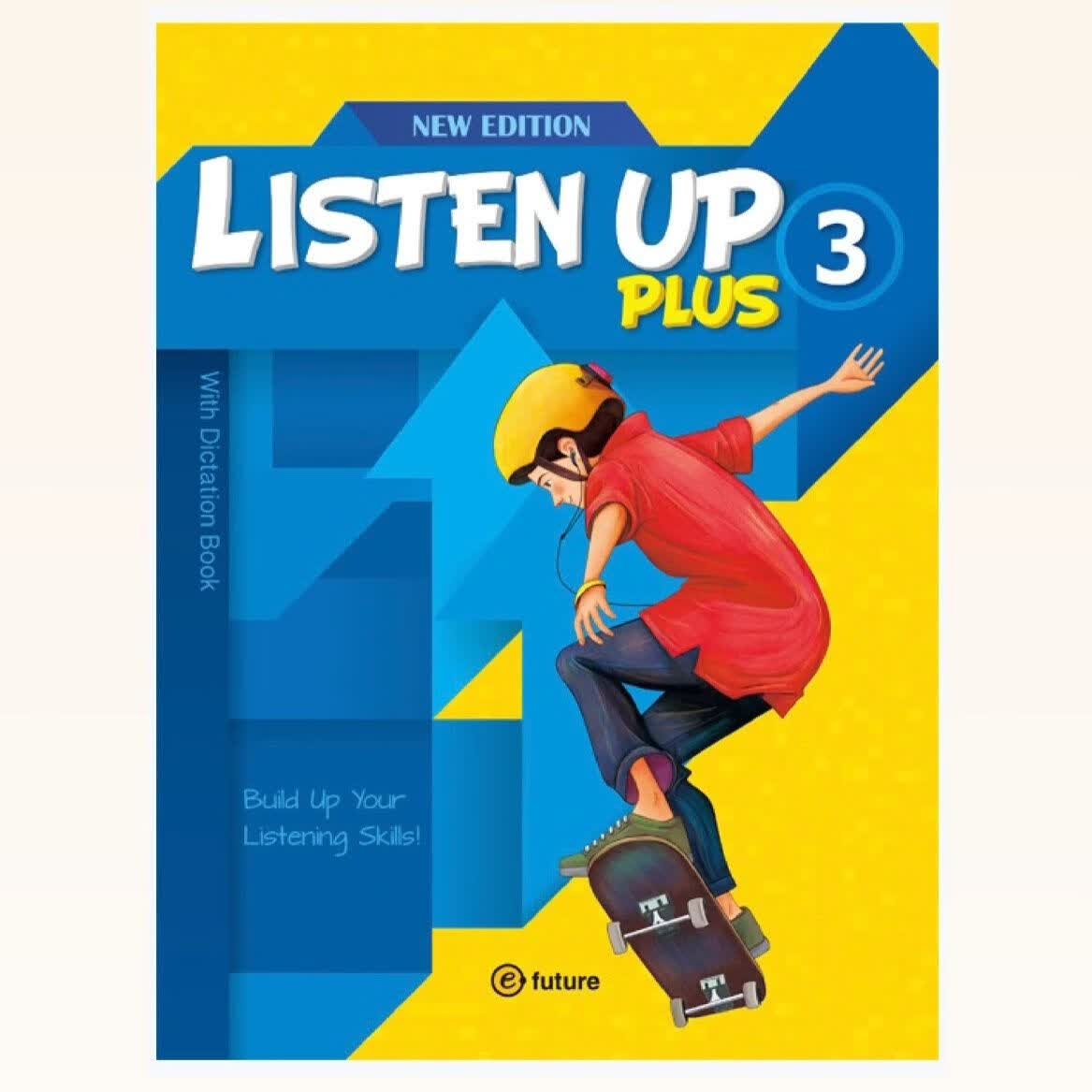 彩印麦克森专项Listen up/Plus 1/2/3训练A4大小 高阶第三册