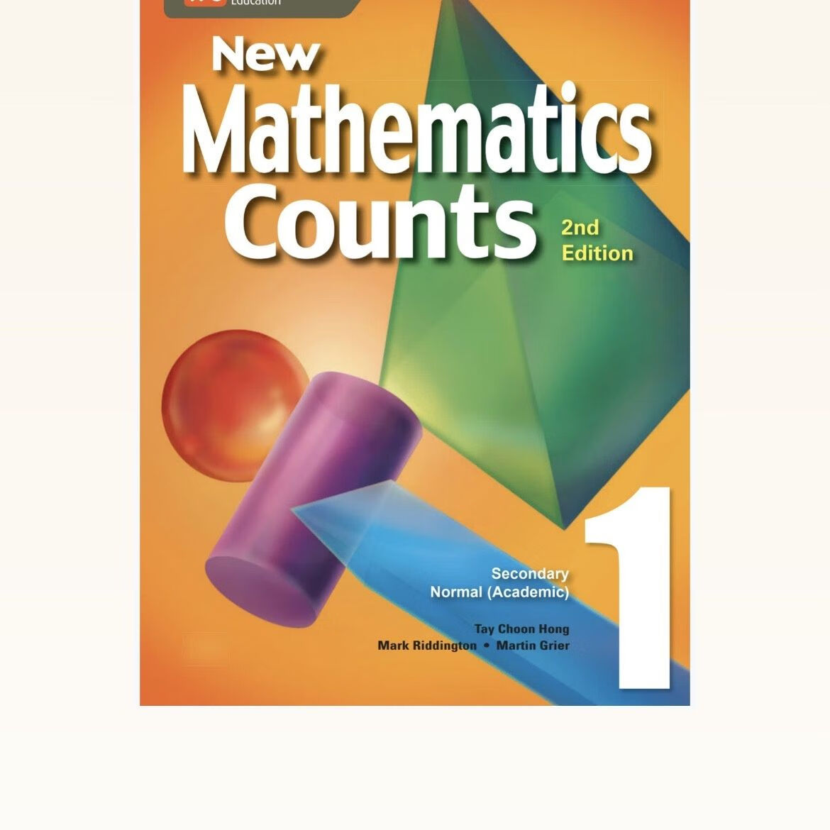 新加坡中学数学教材new mathematics counts 第二版 全彩 5册 1级别