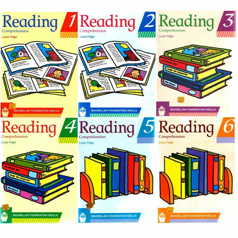麦克米伦英语阅读理解 Reading Comprehension 1-2-3-4-5-6 现货 全套6本