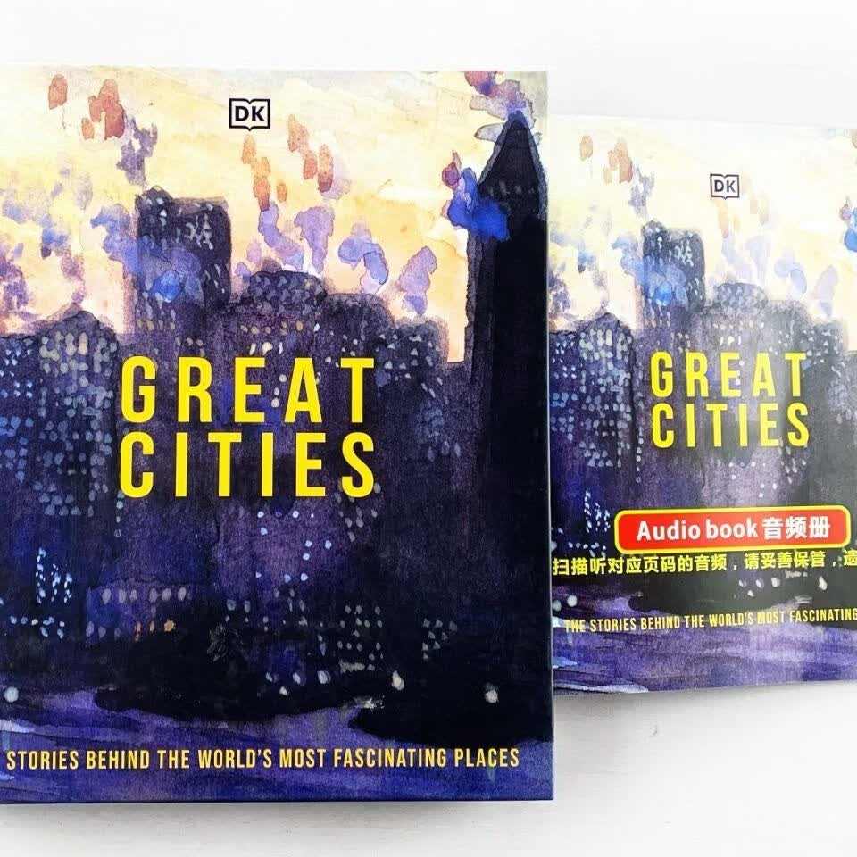 DK GREAT CITIES/伟大的城市精装大开送音频