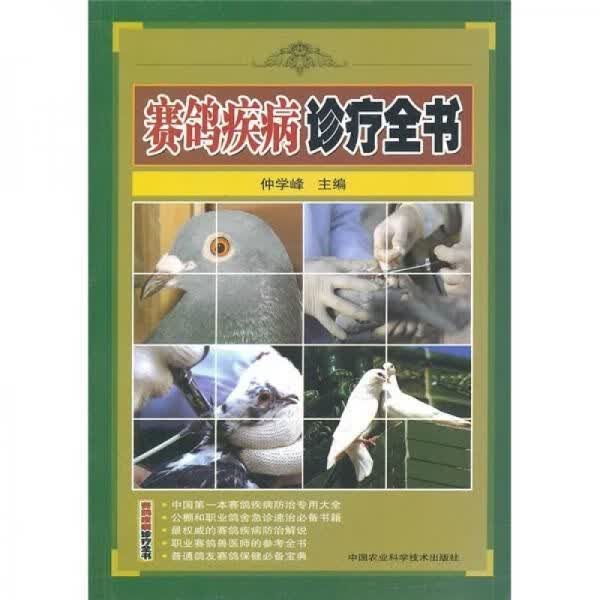 赛鸽疾病诊疗全书(一版一印)