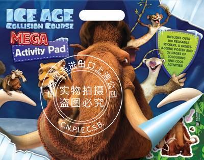 现货 冰河世纪5号大型活动垫 英文原版 Ice Age 5 Mega Activity P