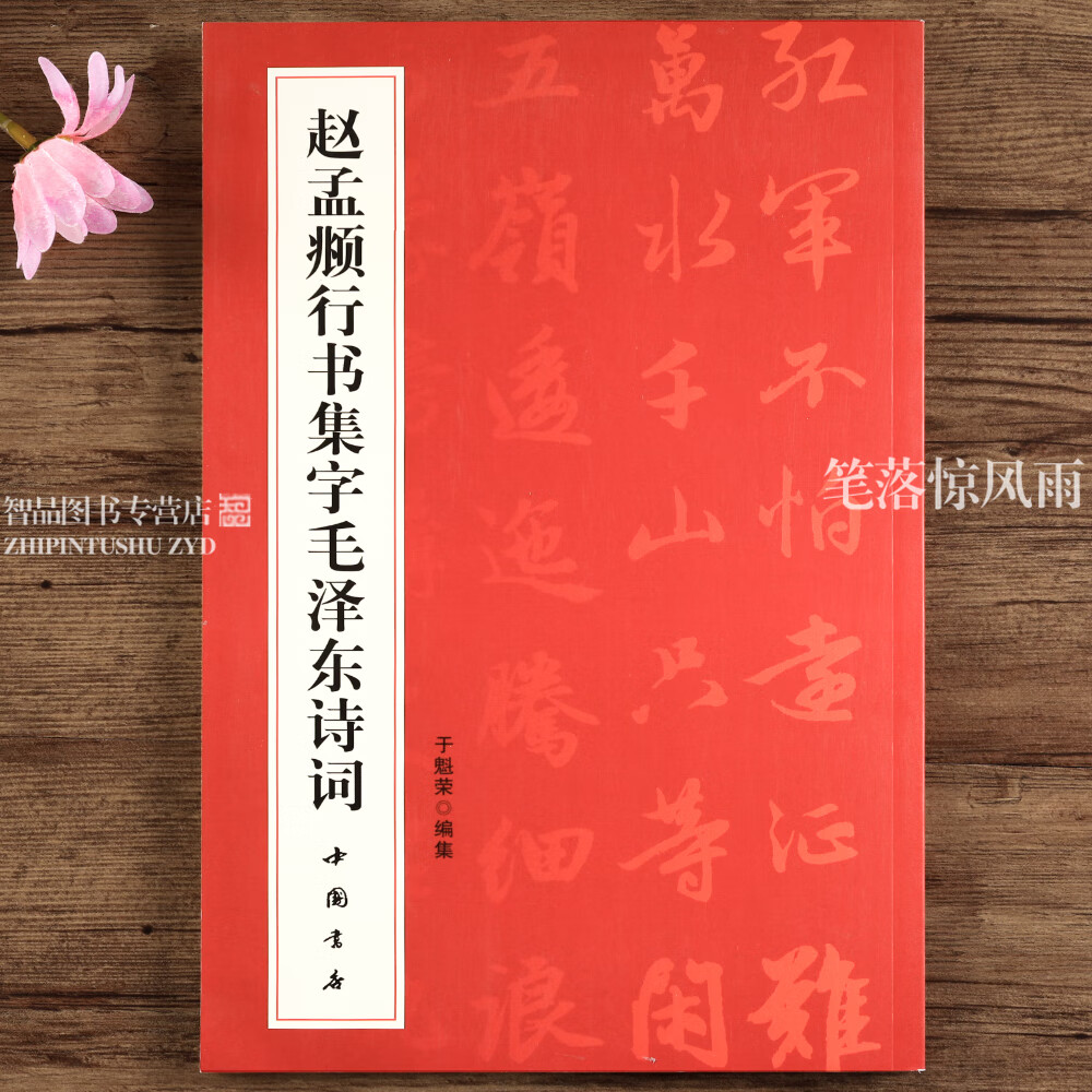 赵孟頫行书集字诗词五言诗沁园春雪 赵孟頫行书毛笔字帖于魁荣字帖诗集作品临摹成年赵体行楷毛笔练字帖
