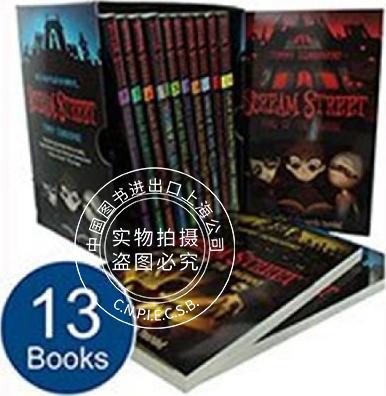 现货 尖叫街套装 英文原版 Scream Street boxset