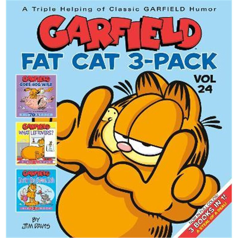 Carfield Fat Cat 3-Pack #24