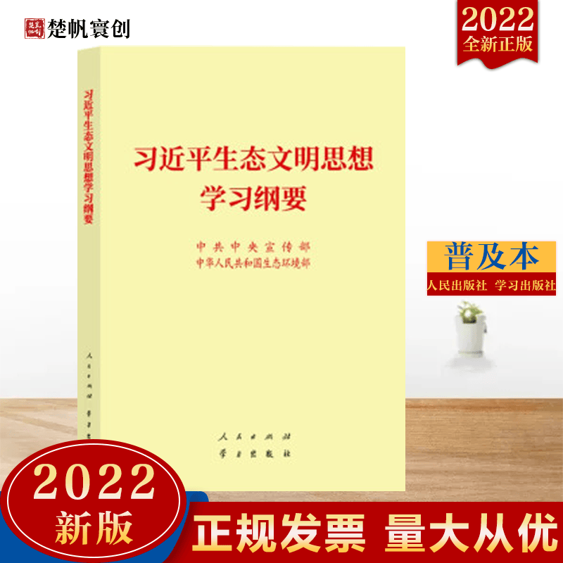 现货2022新书 习近平经济思想学习纲要 习近平谈治国理政第四卷 总体国家安全观学习纲要 习近平生态文明思想学习纲要 习近平生态文明思想学习纲要32开普及本