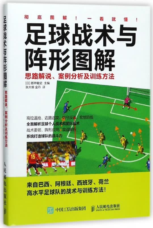 足球战术与阵形图解(思路解说案例分析及训练方法)