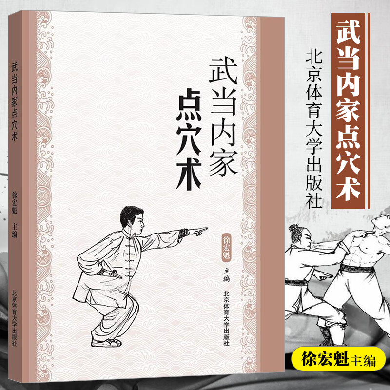 武当内家点穴术 徐宏魁点穴书籍点穴绝技真书点穴与解穴古书内功心法少林点穴气功少林武术气功运动