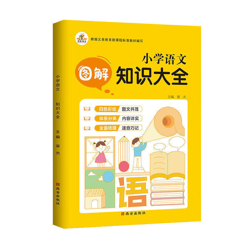 图解小学语文知识数学公式定理英语语法大全知识点汇总手册集锦 语文图解知识大全