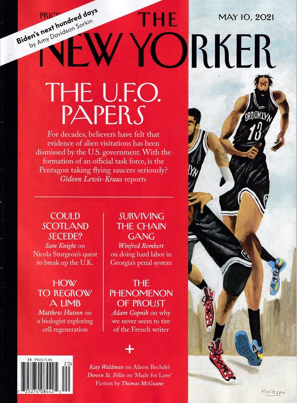 美国原版杂志 The New Yorker 纽约客2021年5月10日