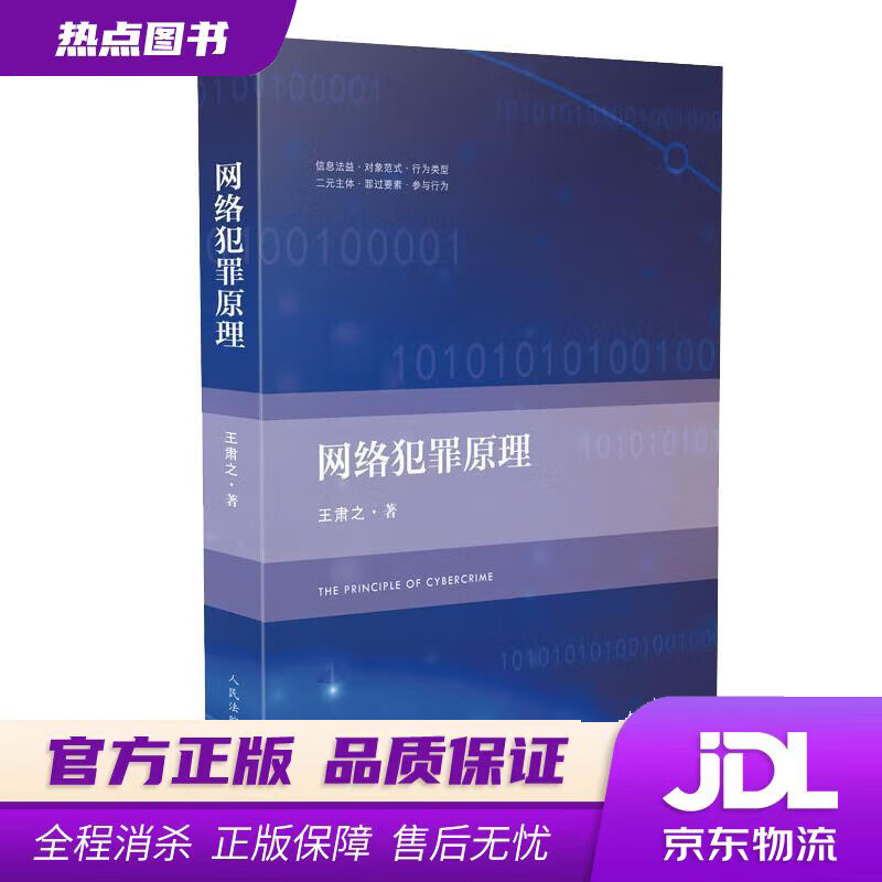 网络犯罪原理 王肃之 著 人民法院出版社