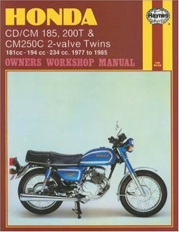 Honda CD/CM185 200T & CM250C 2-valve Twins (77 - 85) Haynes Repair Manual