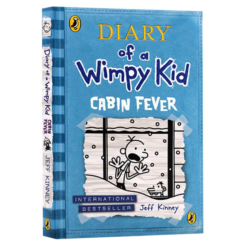 小屁孩日记英文原版全套Diary of a Wimpy Kid 1-16册Jeff Kinney杰夫金尼一二三四年级儿童文学漫画小说搭神奇树屋英语原版书籍 小屁孩日记6