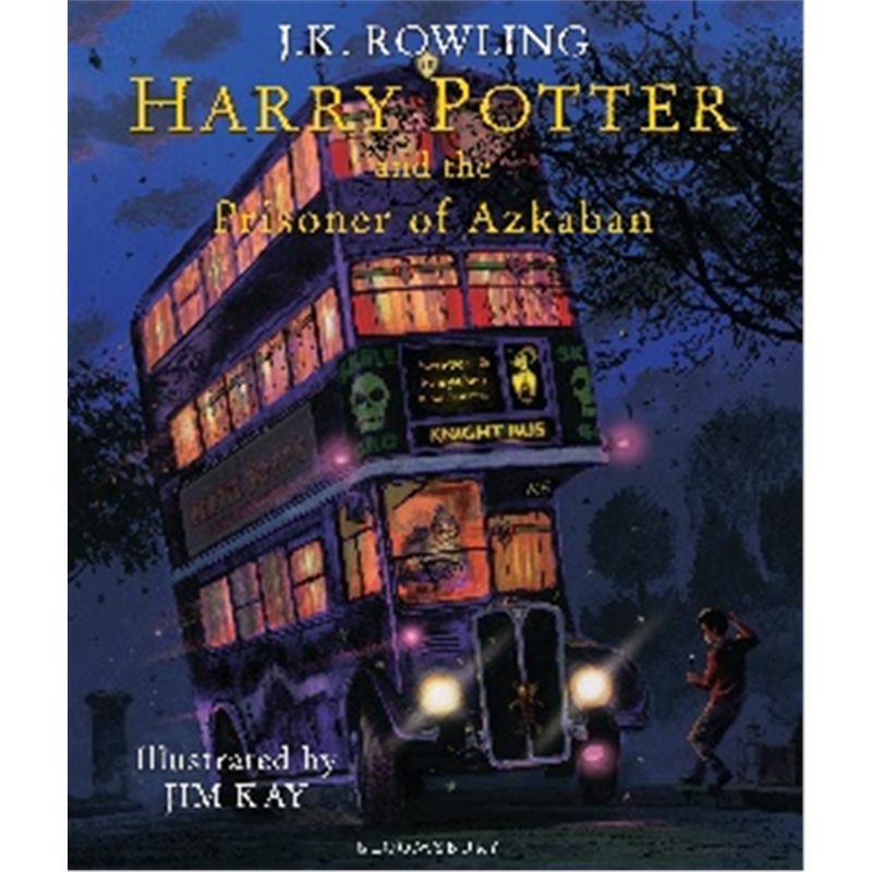 哈利波特英文原版 Harry Potter and the Prisoner of Azkaban: Illustra