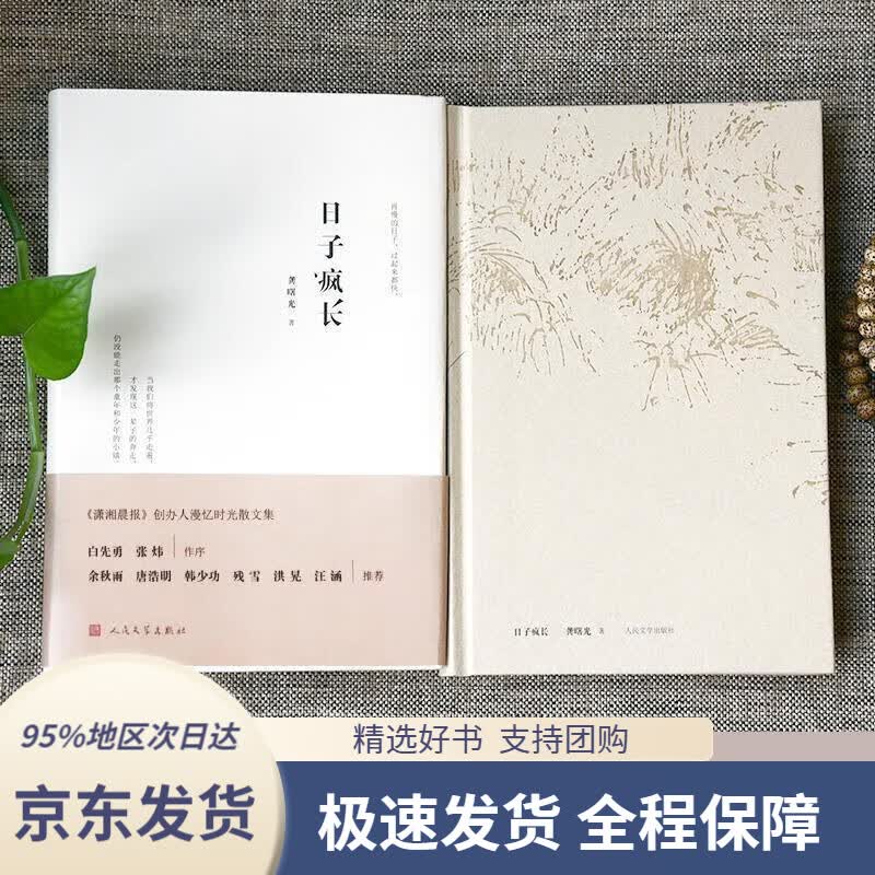 【 京东配送 支持团购】日子疯长（2019精装版）