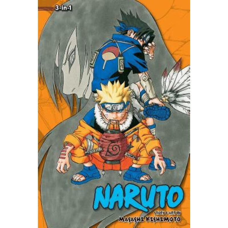 Naruto (3-In-1 Edition), Vol. 3: Includes Vo...