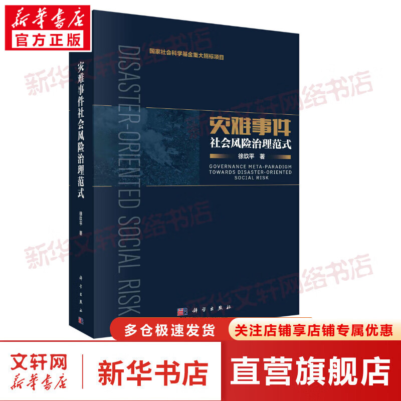 灾难事件社会风险治理范式 图书