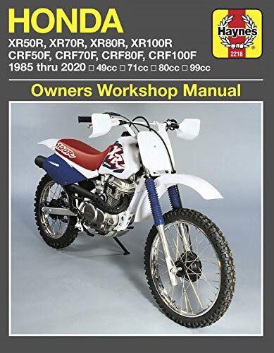 Honda XR50R, XR70R, XR80R, XR100R, CRF50F, CRF70F, CRF80F & CRF100F (85-20) Haynes Repair
