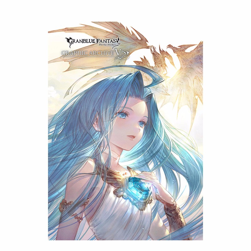 碧蓝幻想画集5 附豪华特典 官方美术设定集 GRANBLUE FANTASY 进口日文原版善本图书