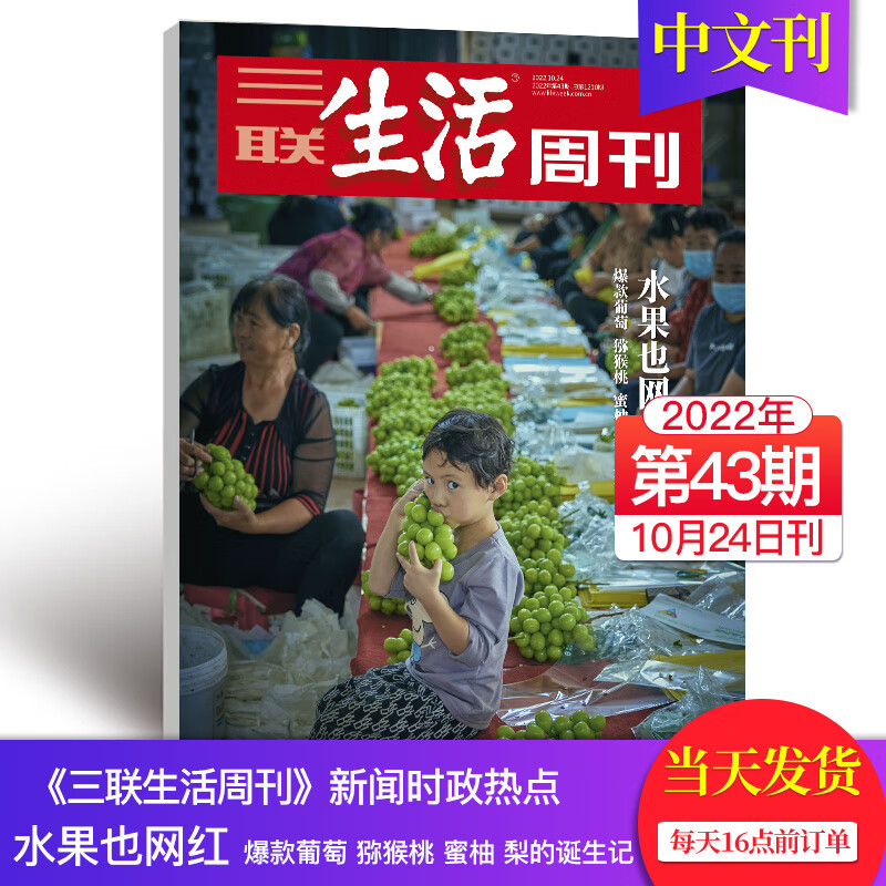 【单期可选】三联生活周刊杂志2022/23年周刊人文社会新闻时事财经文化热点追踪期刊阅读报道均有鲜活的人物故事或事件细节 2022年10月24日刊
