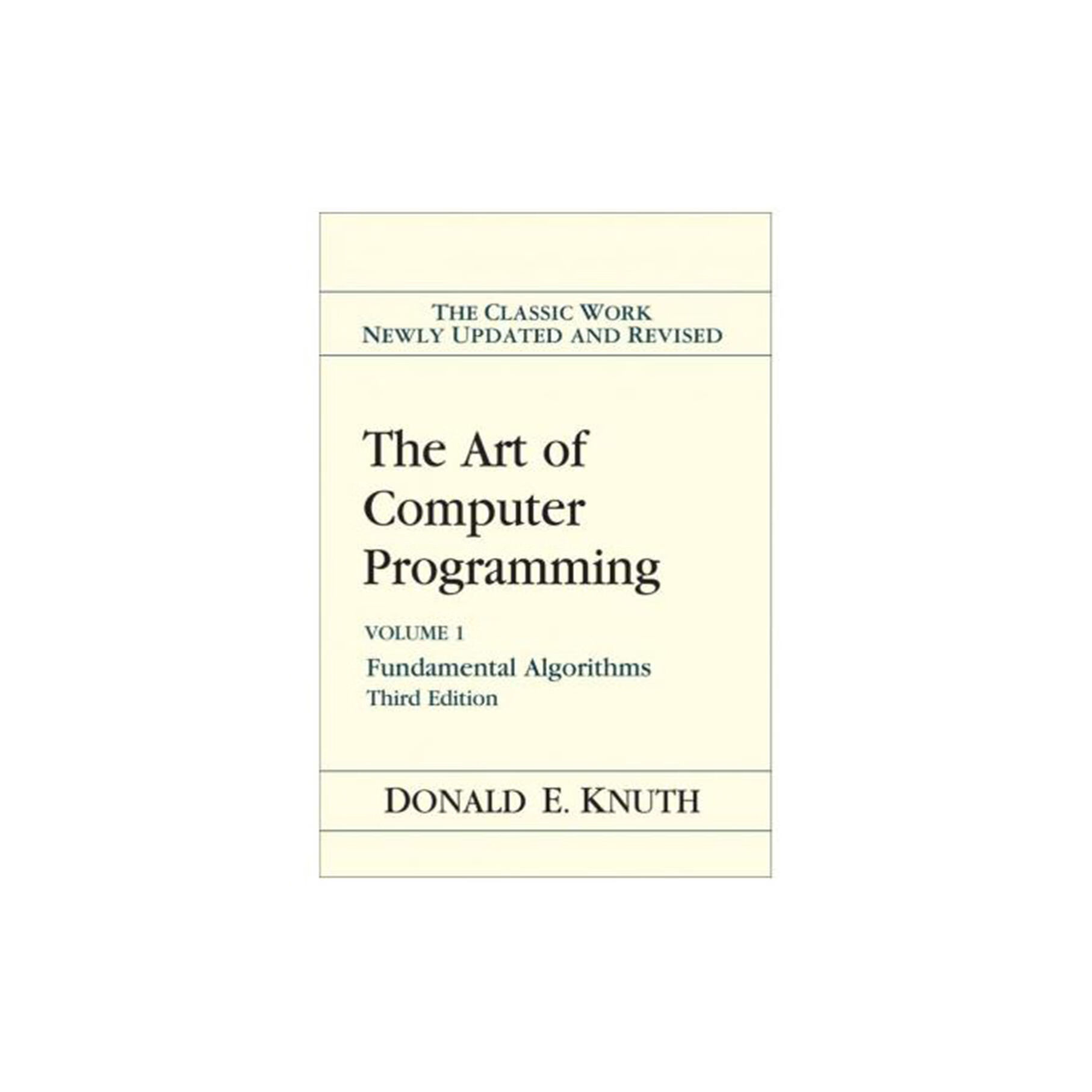 The Art of Computer Programming, Vol. 1-4 The Art Vol. 1