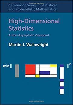 现货 高维统计 High-Dimensional Statistics: A Non-Asympto