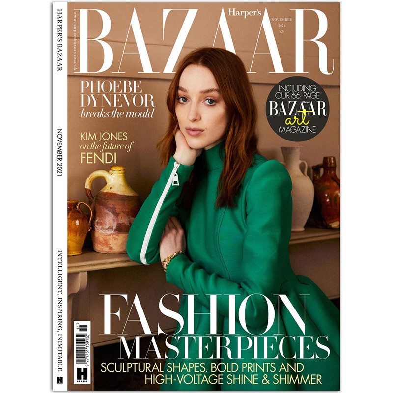 【单期可选】Harper's Bazaar 2020/21年月刊 英国女性时尚芭沙杂志 2021年11月刊