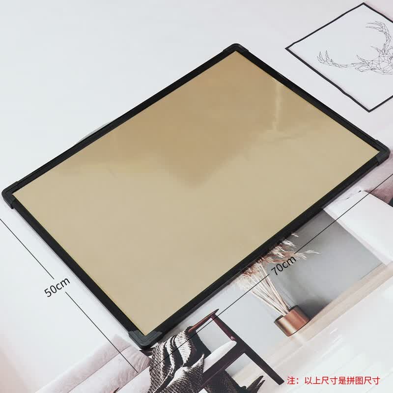 清明上河图500/1000片拼图成人高难度解压男女孩益智玩具中国地图 黑色相框(适配70*50cm)