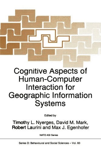 Cognitive Aspects of Human-Computer Interaction for Geographic Information Systems