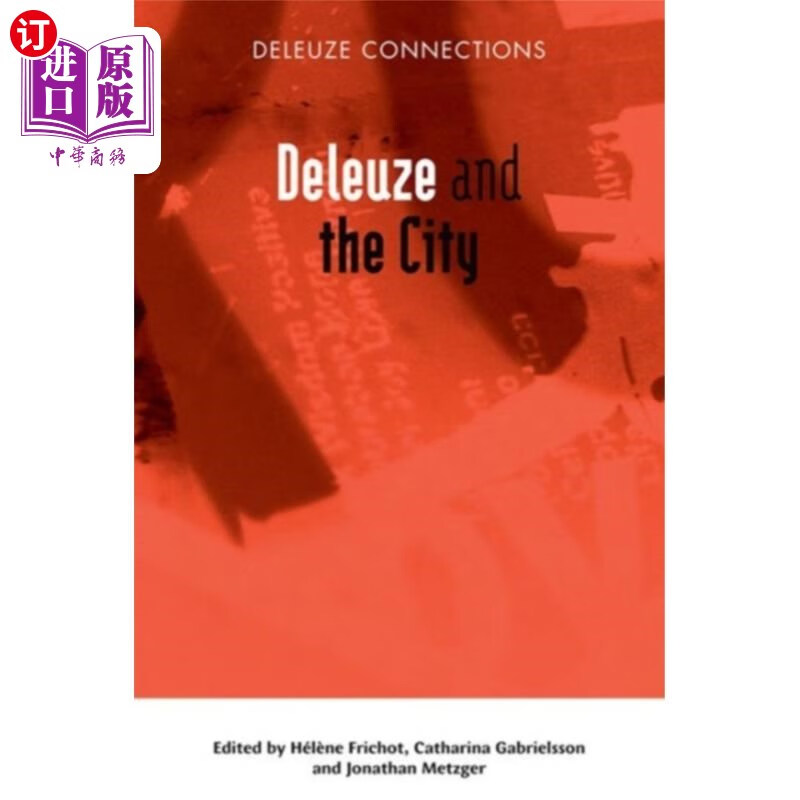 海外直订Deleuze and the City 德勒兹和城市