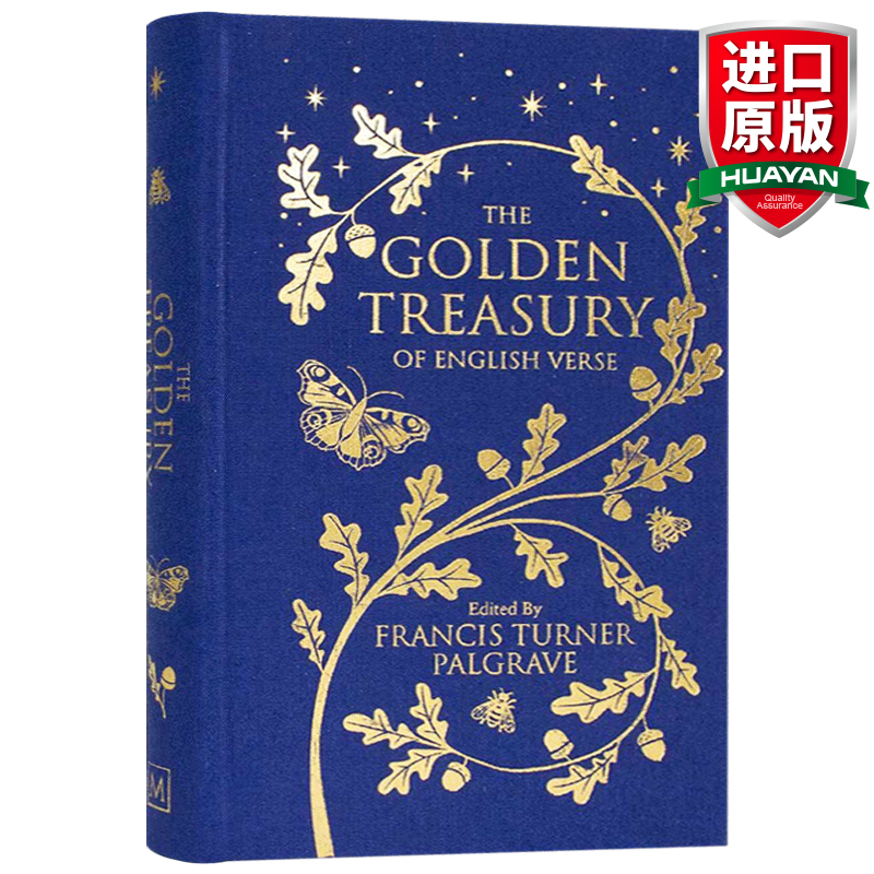 英文原版 黄金财富：经典英国诗歌 The Golden Treasury of English 精装