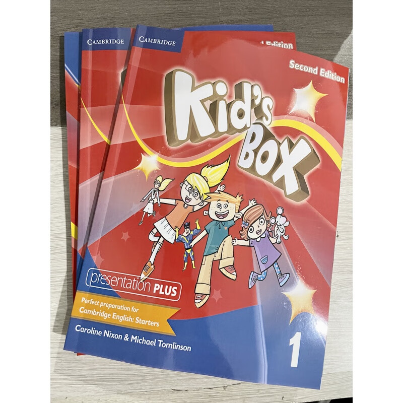 现货剑桥第二版少儿英语新版kids box学生资料 3级教材+练习册