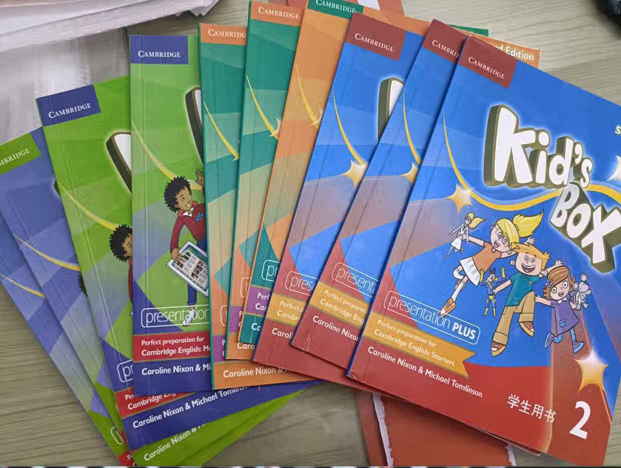 现货第二版剑桥国际少儿英语新版kidsbox学生资料 单本学生用书（备注级别）