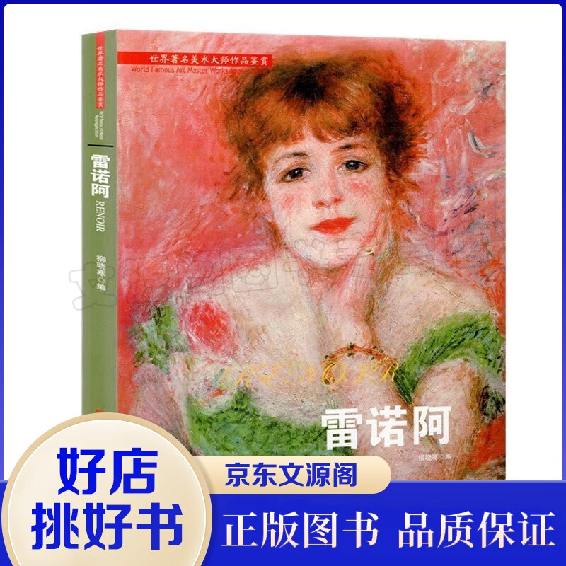 油画·雷诺阿 人物油画书籍 擅长画女性绘画书作品集 原作画集教材书 学生临摹名画