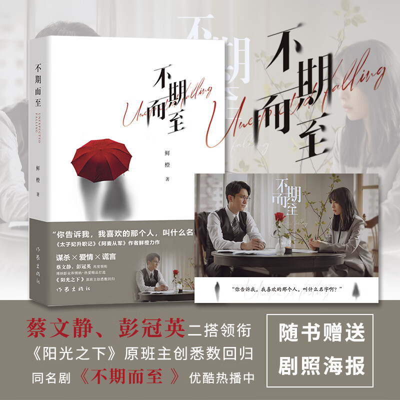 不期而至 鲜橙新作 同名电视剧原著小说 阳光之下原班人马回归 图书